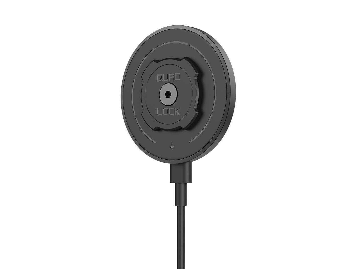 יחידת טעינה אלחוטית לשולחן /רכב Quad Lock MAG Wireless Charging Head ...
